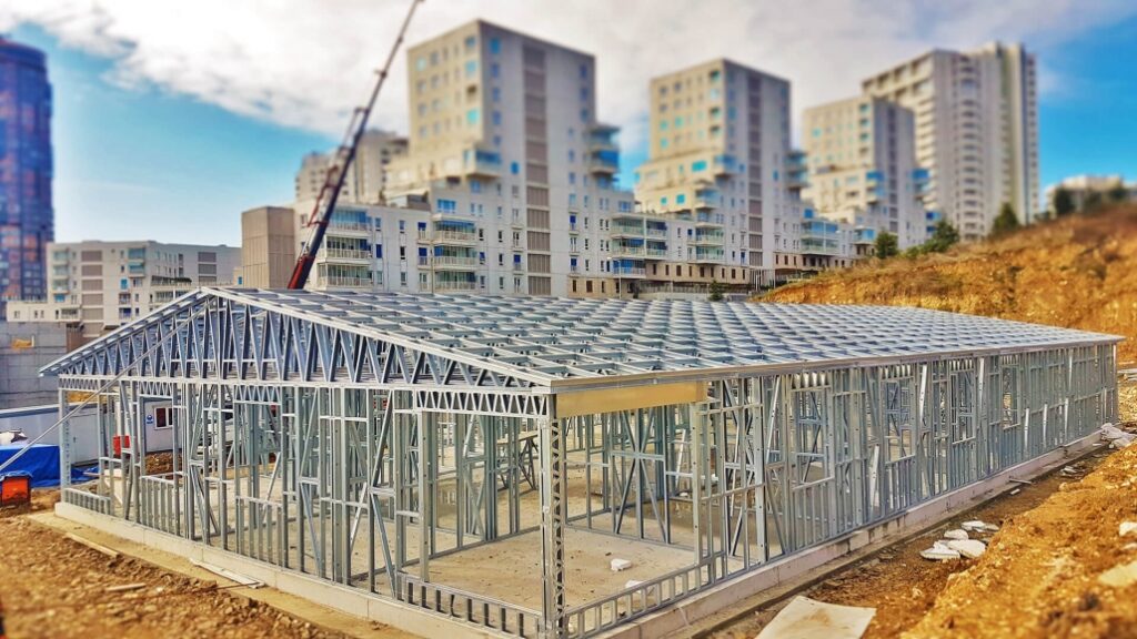 Halkalı Light Steel System Ambulance Service Building - Pramo Prefabricated