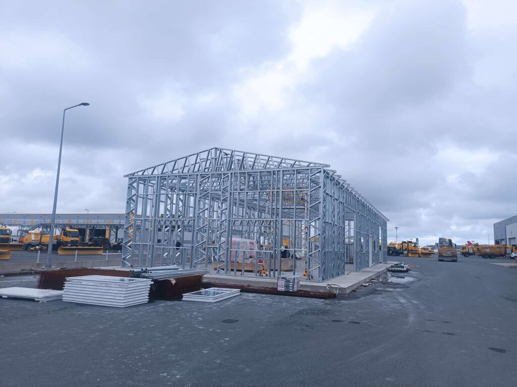 3rd Airport Light Steel Warehouse Building - Pramo Prefabricated