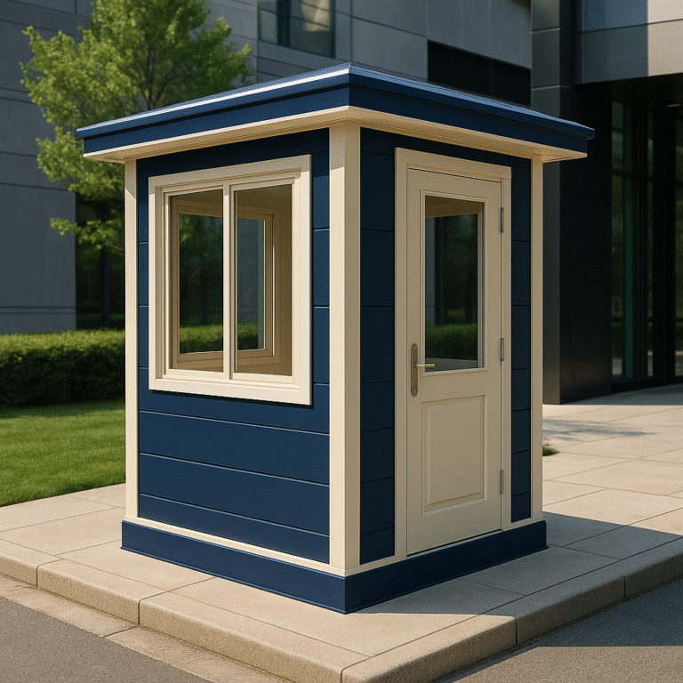 Security Guards Cabins Durable and Modern Safety Units